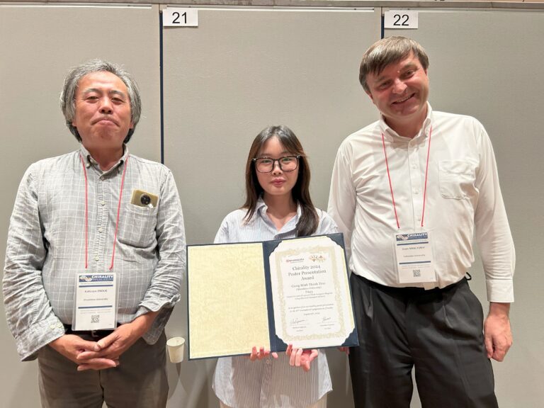 WPI-SKCM2: Intl Institute for Sustainability with Knotted Chiral Meta ... WPI-SKCM2: Intl Institute for Sustainability with Knotted Chiral Meta ...